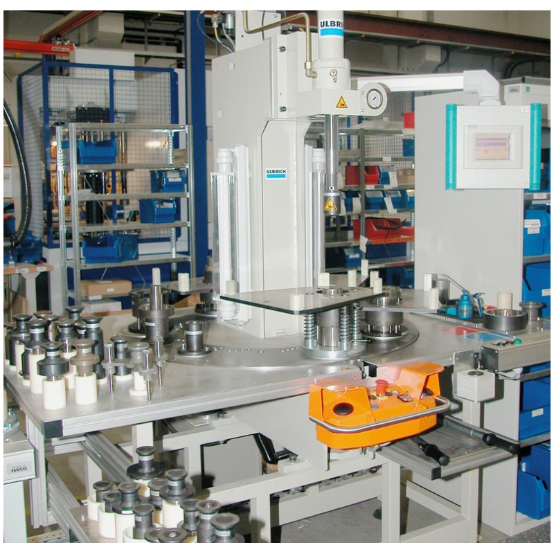 ULBRICH ASSEMBLY PRESS WITH ROTARY TABLE (OUTSIDE)